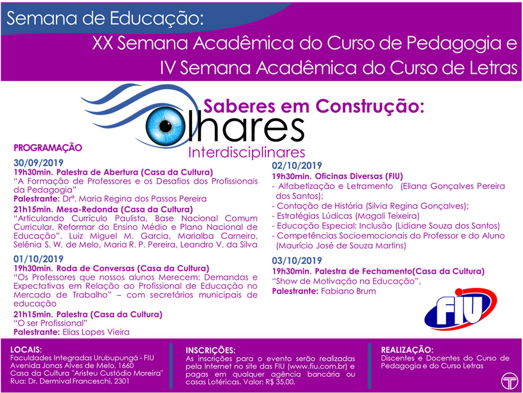 Certificados da Semana da Educação 2019 estão disponíveis para ... Certificados da Semana da Educação 2019 estão disponíveis para ...